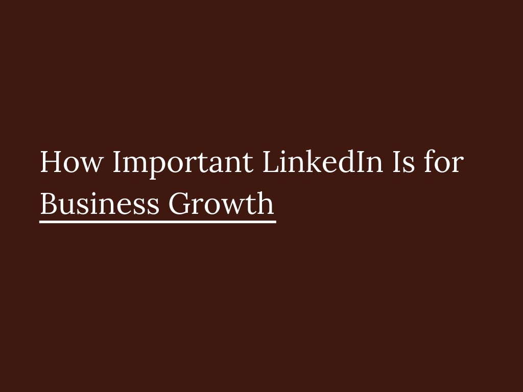 How Important LinkedIn Is for Business Growth - ChamRun